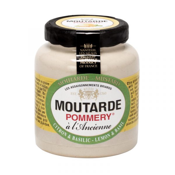 Pommery Meaux Mustard with Cork Cap and Wax Seal 250g