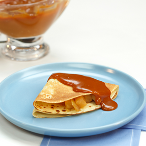 Crepes with Salted Butter Caramel Cream | Socilink