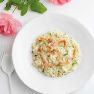 Saffron Risotto with Smoked Salmon | Socilink