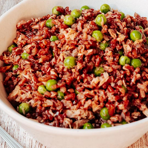 Brown Rice with Tuna and Peas | Socilink