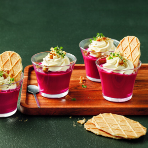 Beetroot Purée with Mascarpone Cream and Butter Crisp | Socilink