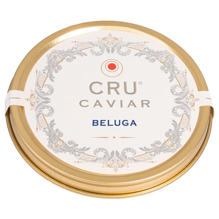 CRU Caviar Beluga Huso Huso 100g