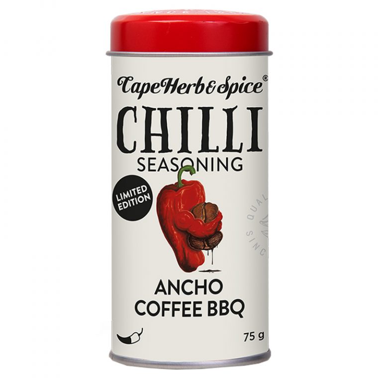 Cape Herb & Spice Ancho Coffee BBQ Chilli Seasoning 75g